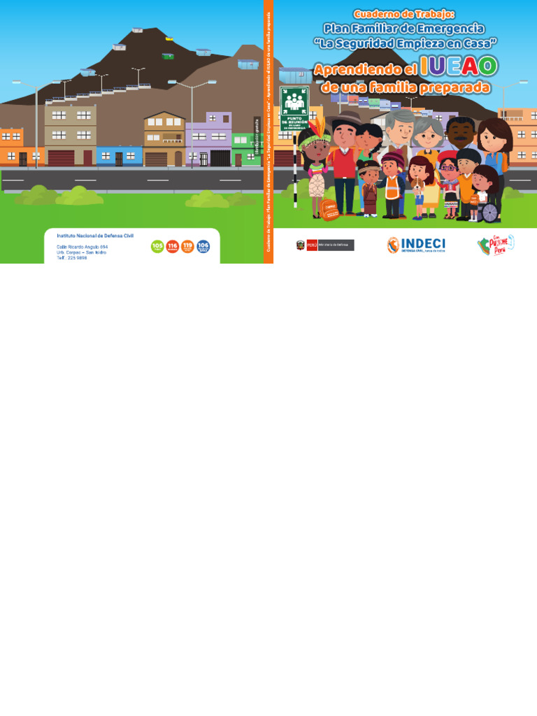 Aprendiendo El IUEAO de La Familia Preparada - InDECI | PDF | Riesgo