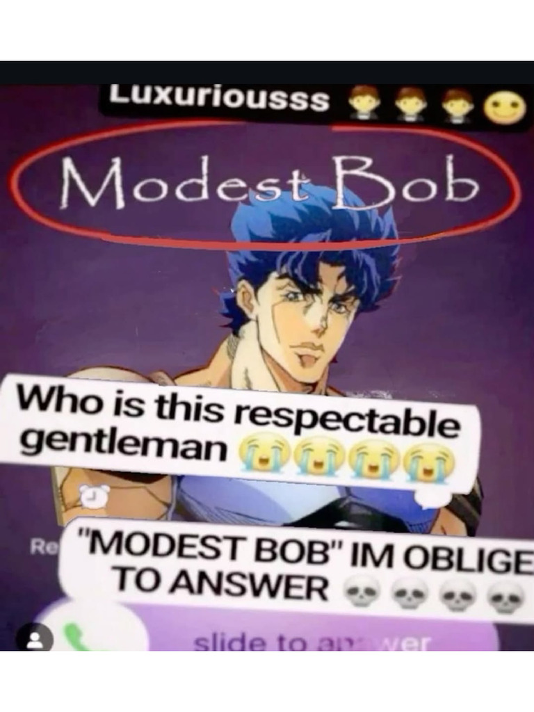 Modest Bob | PDF