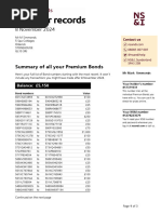 Premium Bonds Application Form | PDF | Cheque | Bonds (Finance)