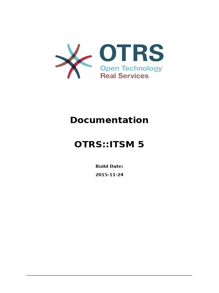 Otrs Itsm Book | PDF | It Service Management | Service Level Agreement