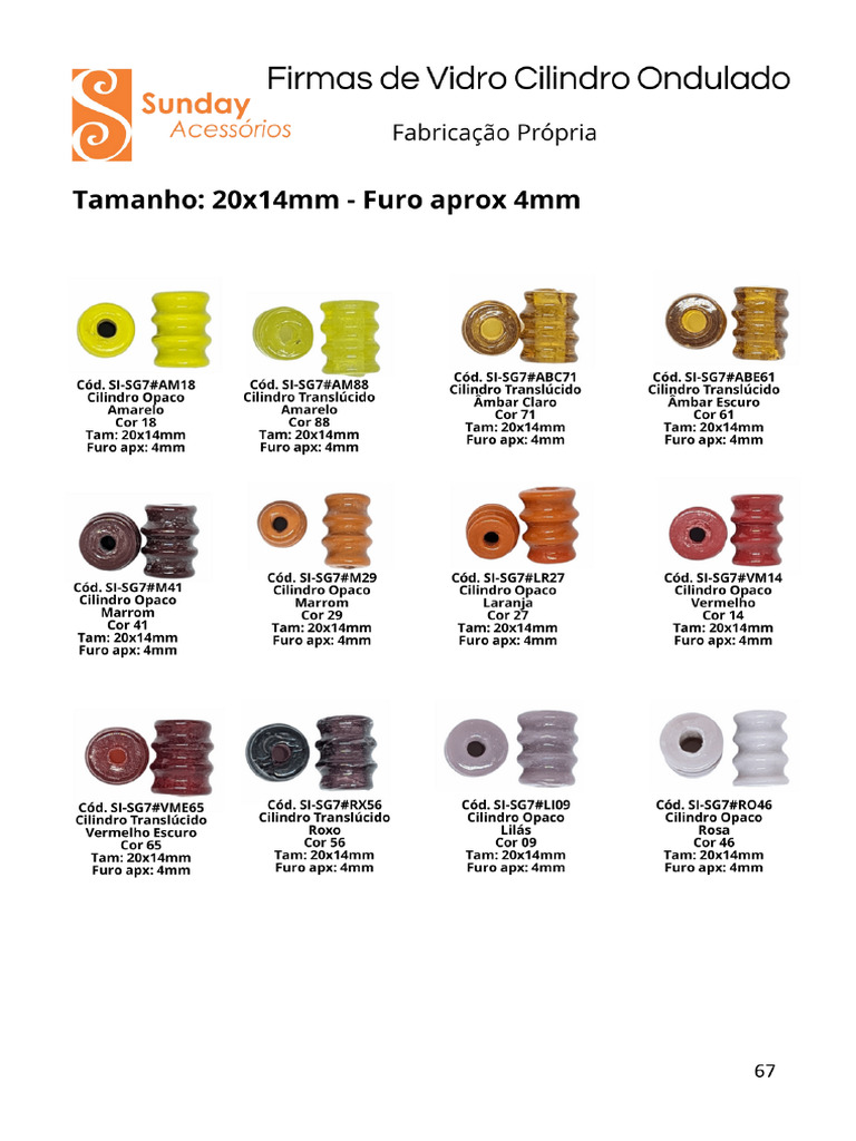 Catalogo - Sg7 Vidro Cilindro Ondulado | PDF