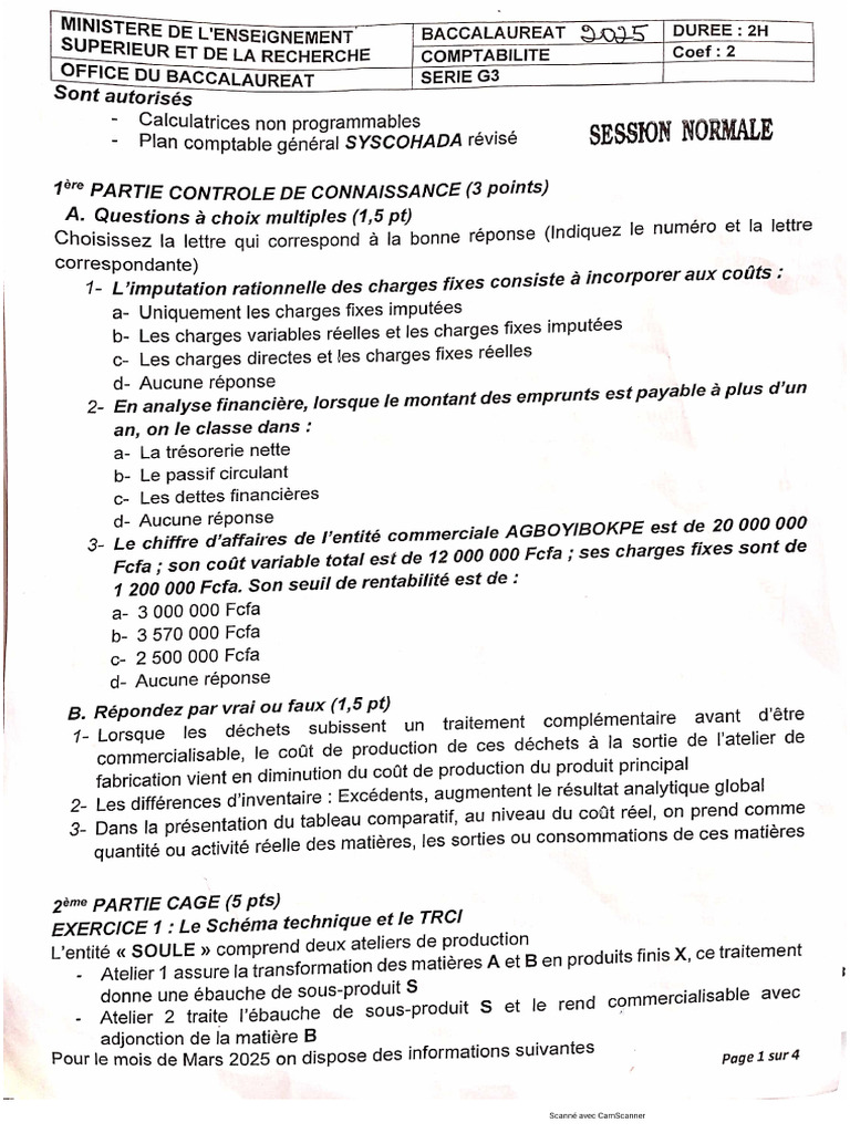 Bac2 2025 TleG3 | PDF