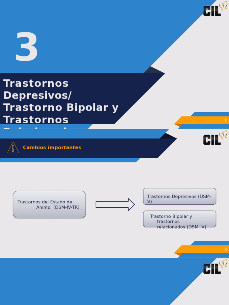 Módulo 3. Trastornos Depresivos - Trastorno Bipolar y Trastornos Relacionados | PDF | Trastorno ...