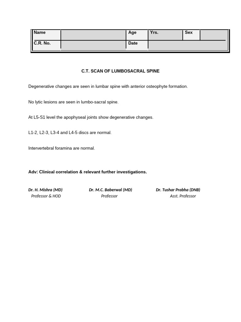LS Spine | PDF