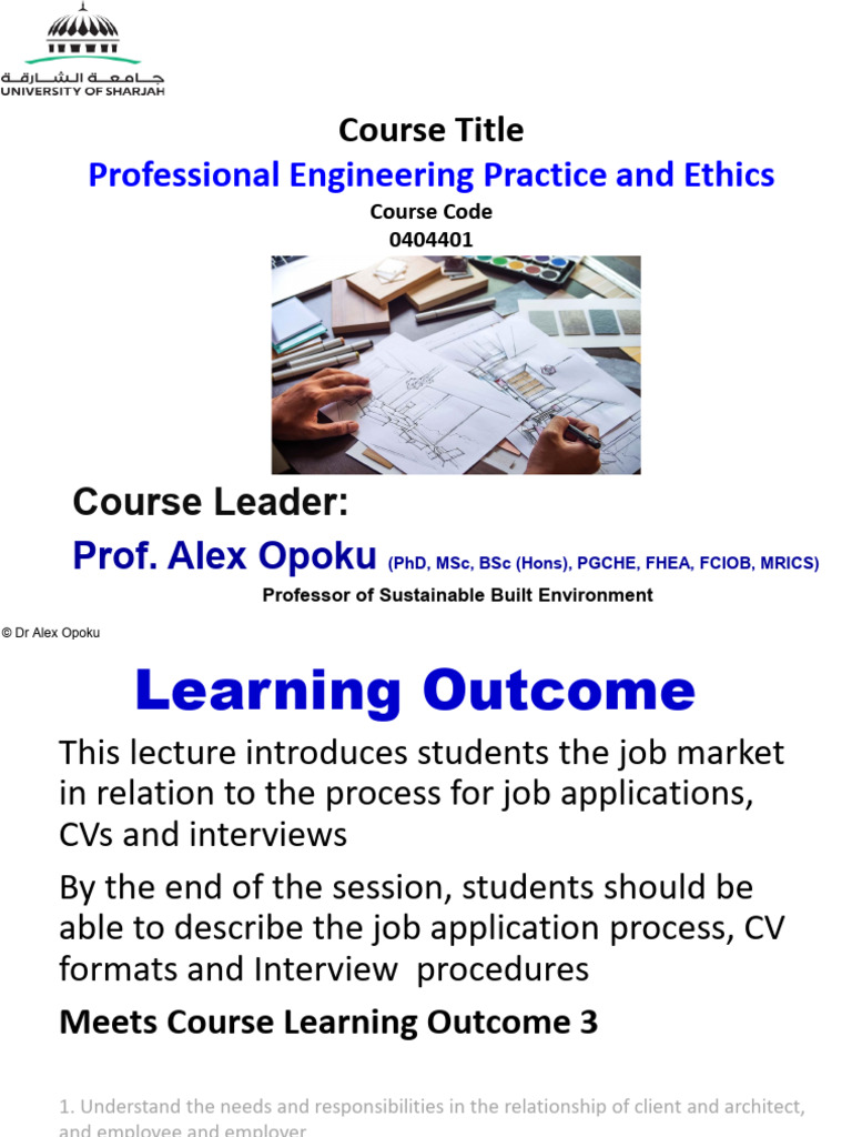 Week 11 Lecture 11 - Job Applications, CV and Interviews | PDF | Résumé