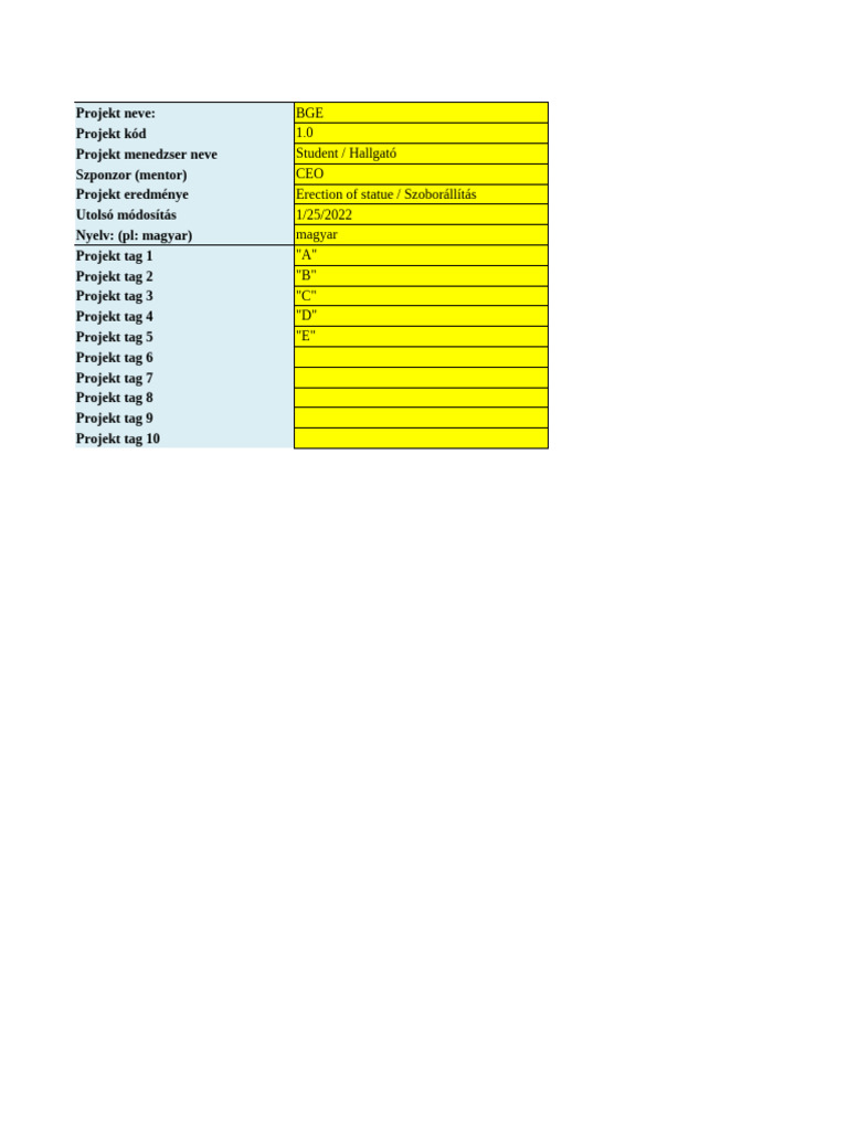 BGE Project Templates 1.1 M | PDF