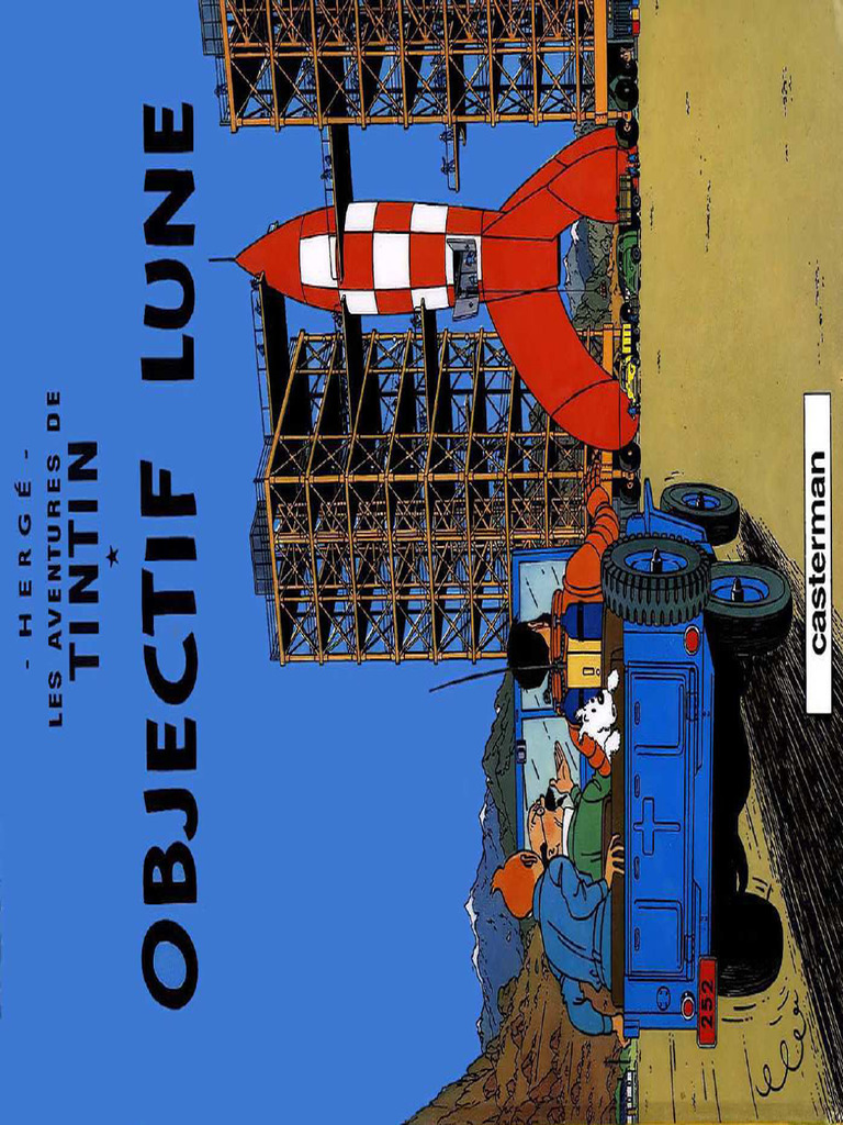 BANDE DESSINEE Tintin Objectif Lune | PDF
