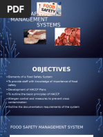 Food Safety Management System (FSMS) | PDF | Food Safety | Safety