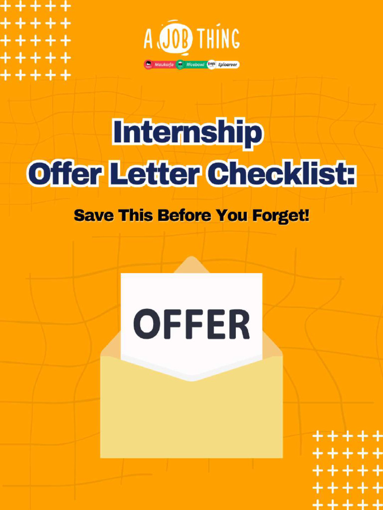 Internship Offer Letter | PDF