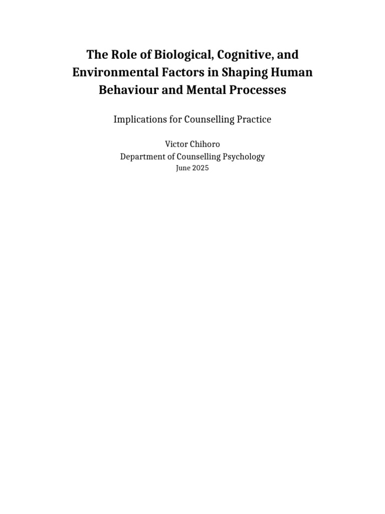 Masters Report Final TOC Before Intro | PDF | Cognitive Behavioral Therapy | Psychological Trauma