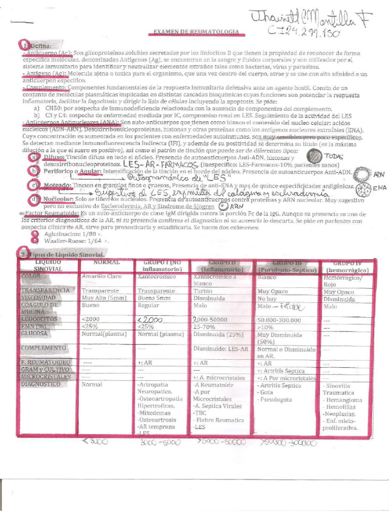 .Archexamen Reuma | PDF