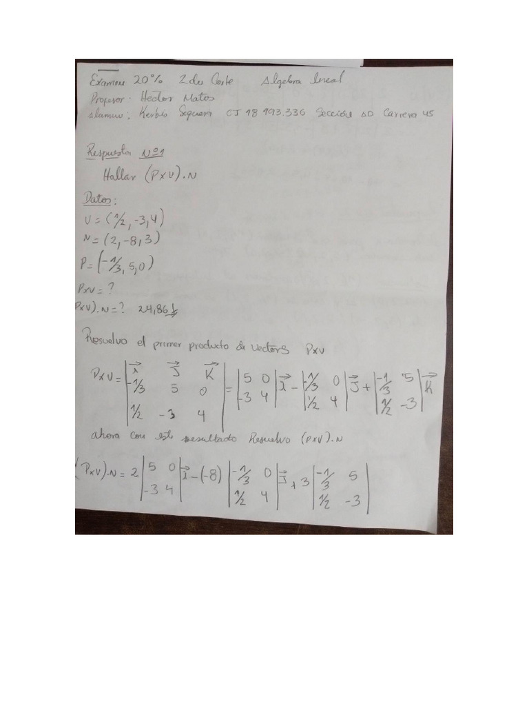 Pueba de 2 Do Corte 20% | PDF