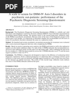 SCARED Form Scoring | PDF | Anxiety Disorder | Mental Disorder