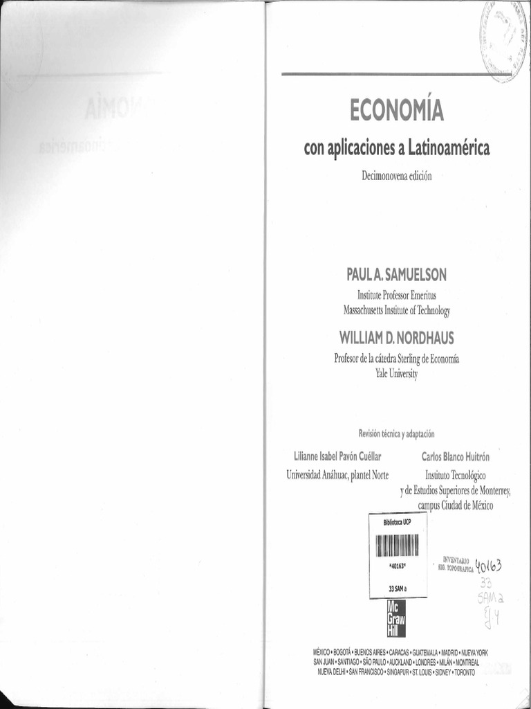 Samuelson Economía Cap.6 | PDF