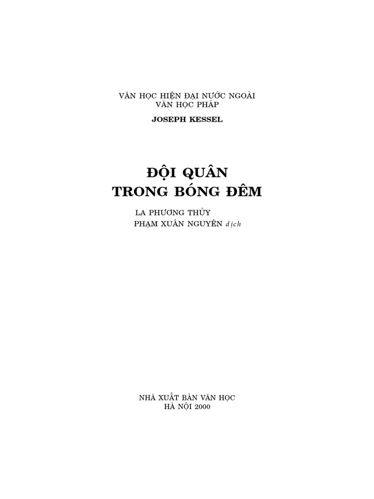 Doi Quan Trong Bong Dem 1 | PDF