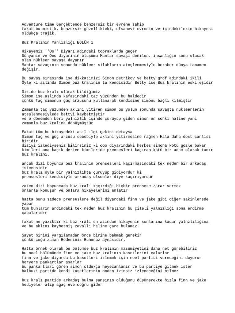 Adventure Time | PDF