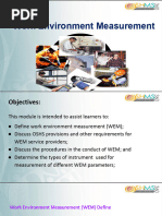 Sample WEM - Work - Environment - Measurement - Report | PDF