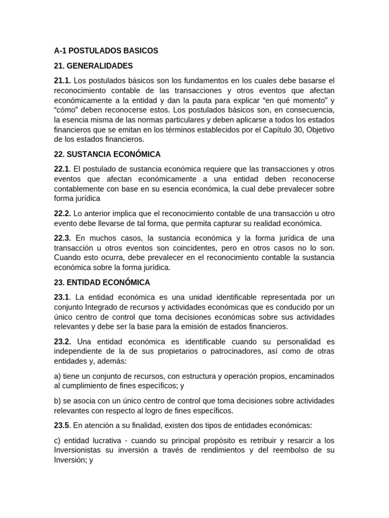 Postulados Básicos de las NIF | PDF | Contabilidad | Estado financiero