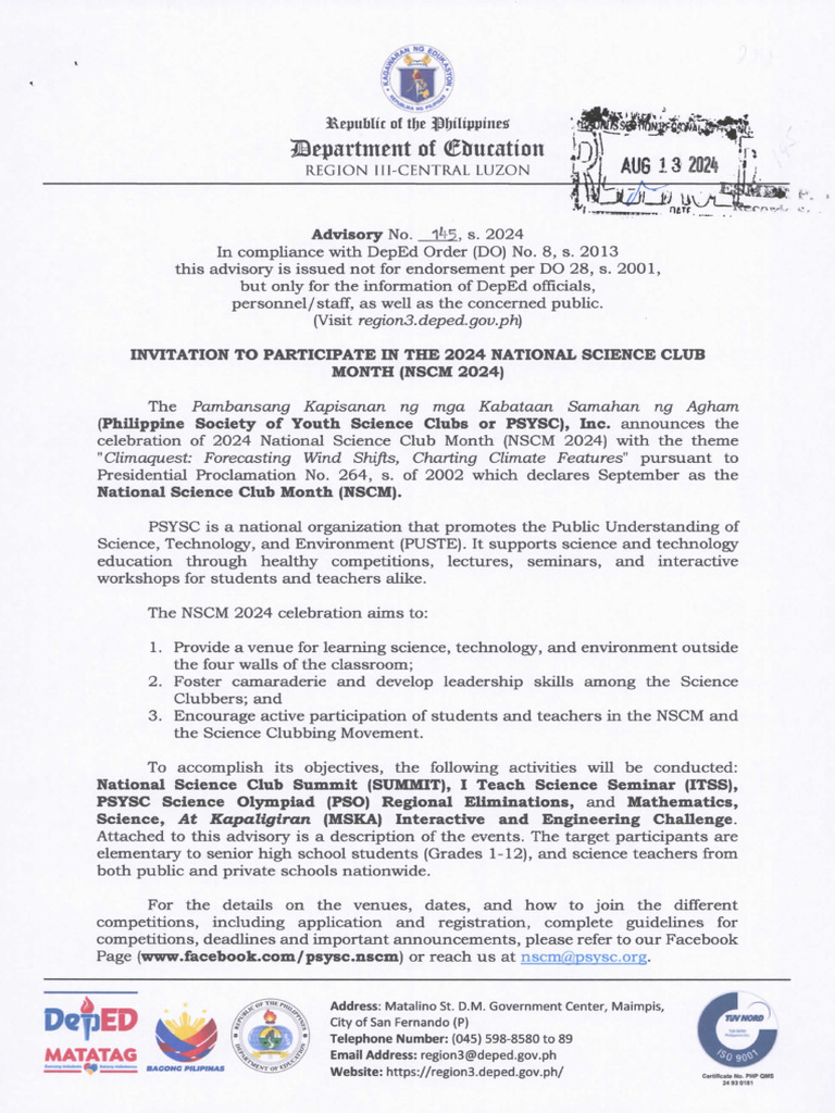 Region 3 - Central Luzon | PDF