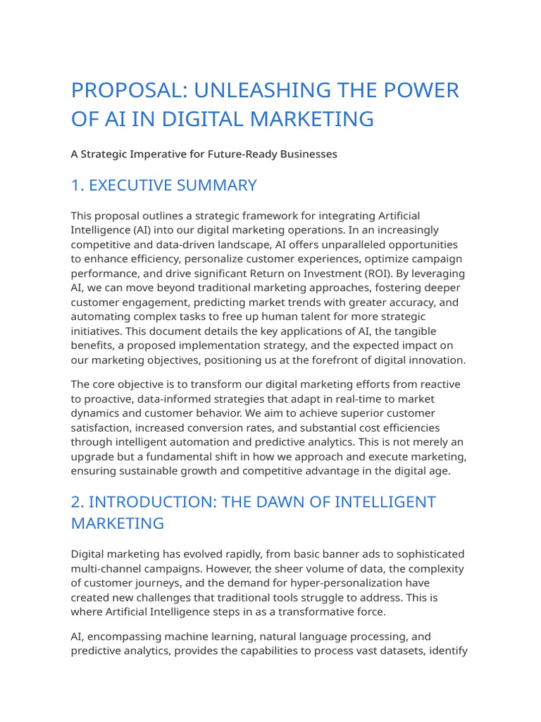 AI-Driven Strategies for Digital Marketing | PDF | Artificial ...