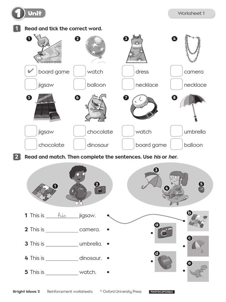 Bright Ideas 2 Revision Worksheet | PDF