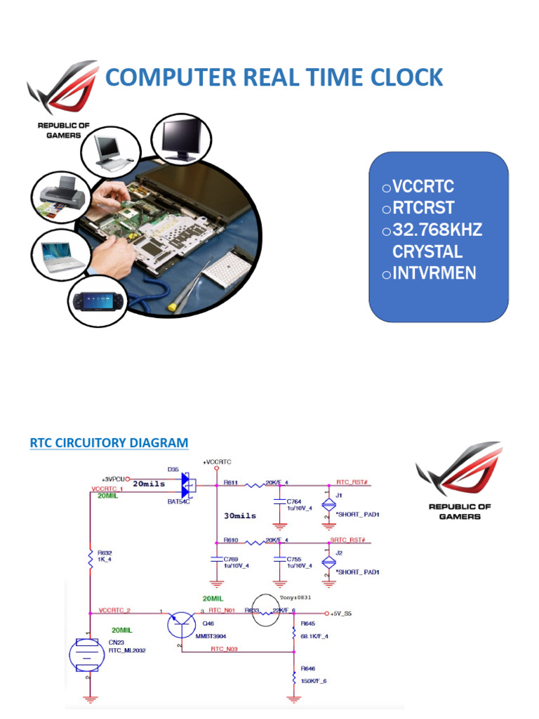 Computer RTC Circutory Details | PDF