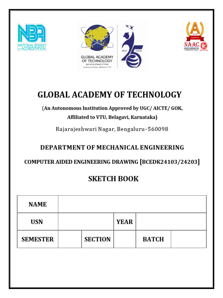 SKETCH BOOK - CAED (BCEDK24103-24203) - 2024-25 (Even) - 11.3.2025 ...