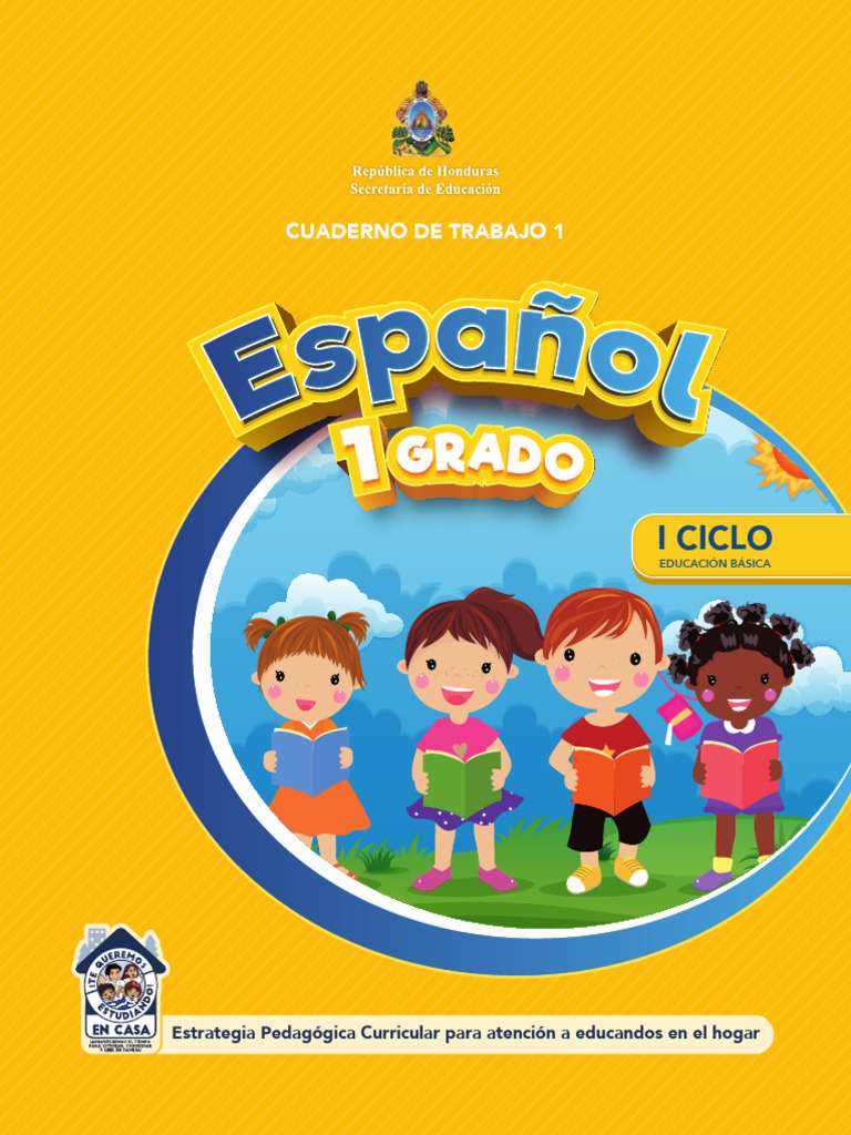 Cuaderno de Trabajo Español 1° Grado | PDF | Caso de carta | Honduras