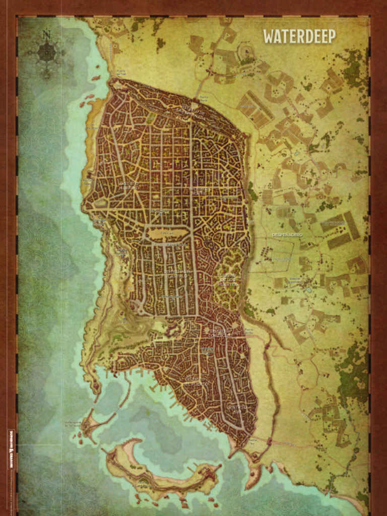 Waterdeep Players Postermap | PDF