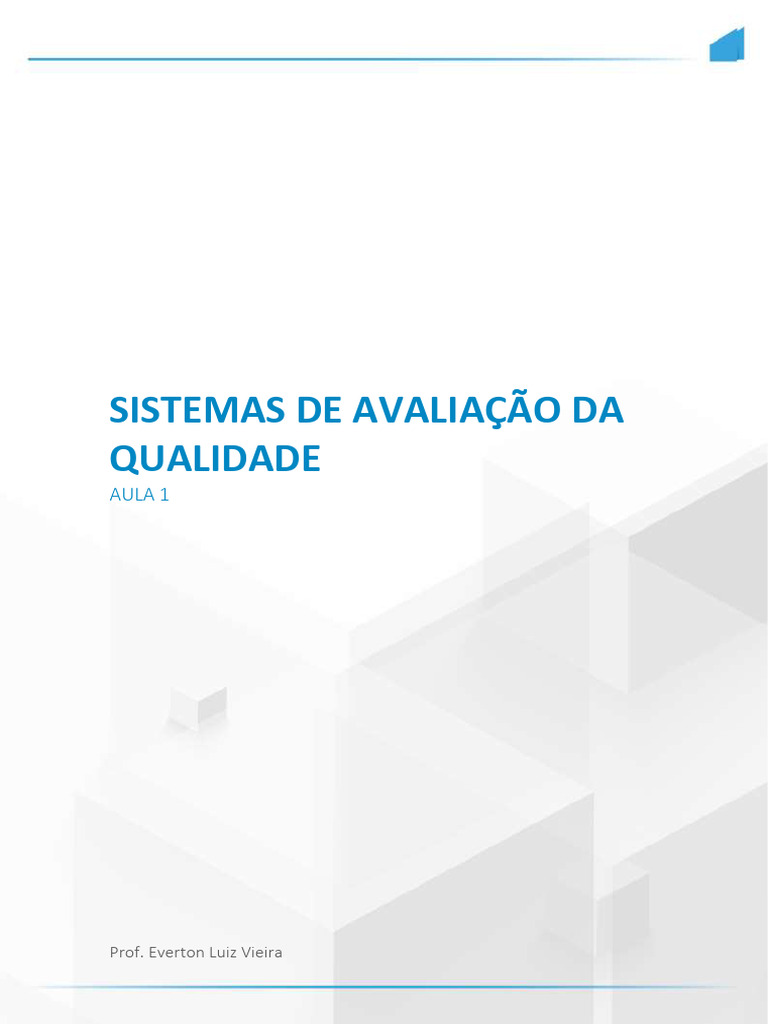 1 Combinado | PDF | Qualidade (negócios) | Custo