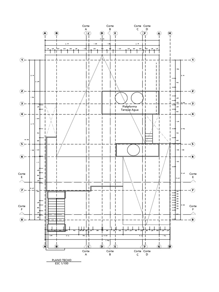 PLANO TECHO Azotea | PDF