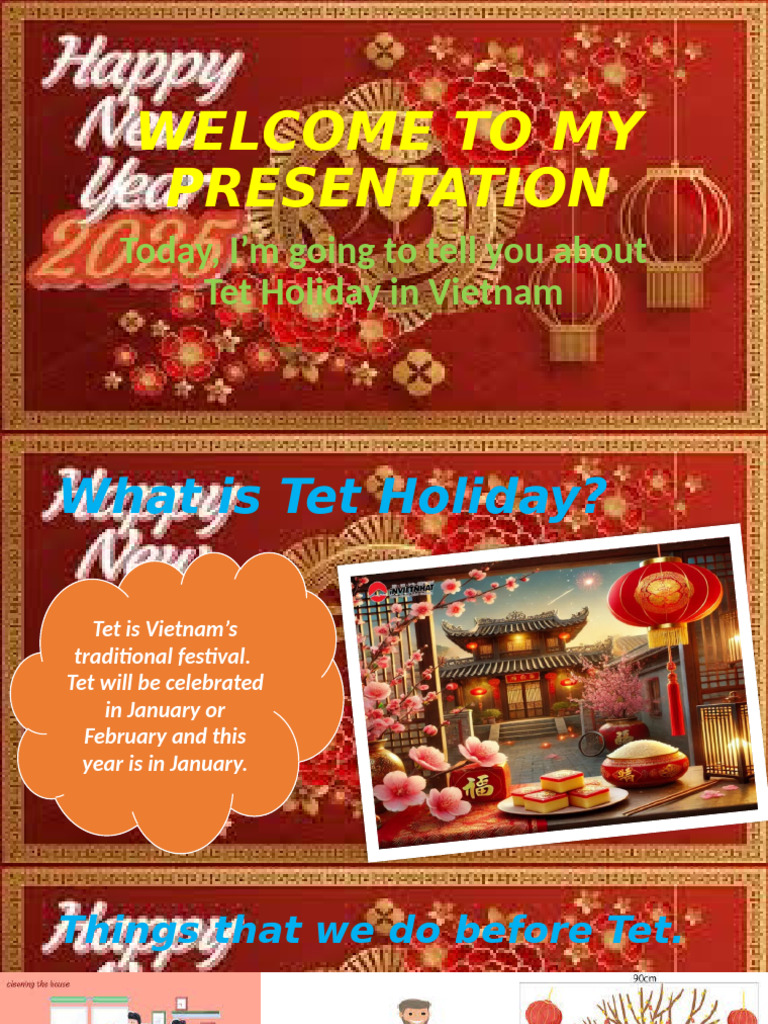 Tet Holiday | PDF