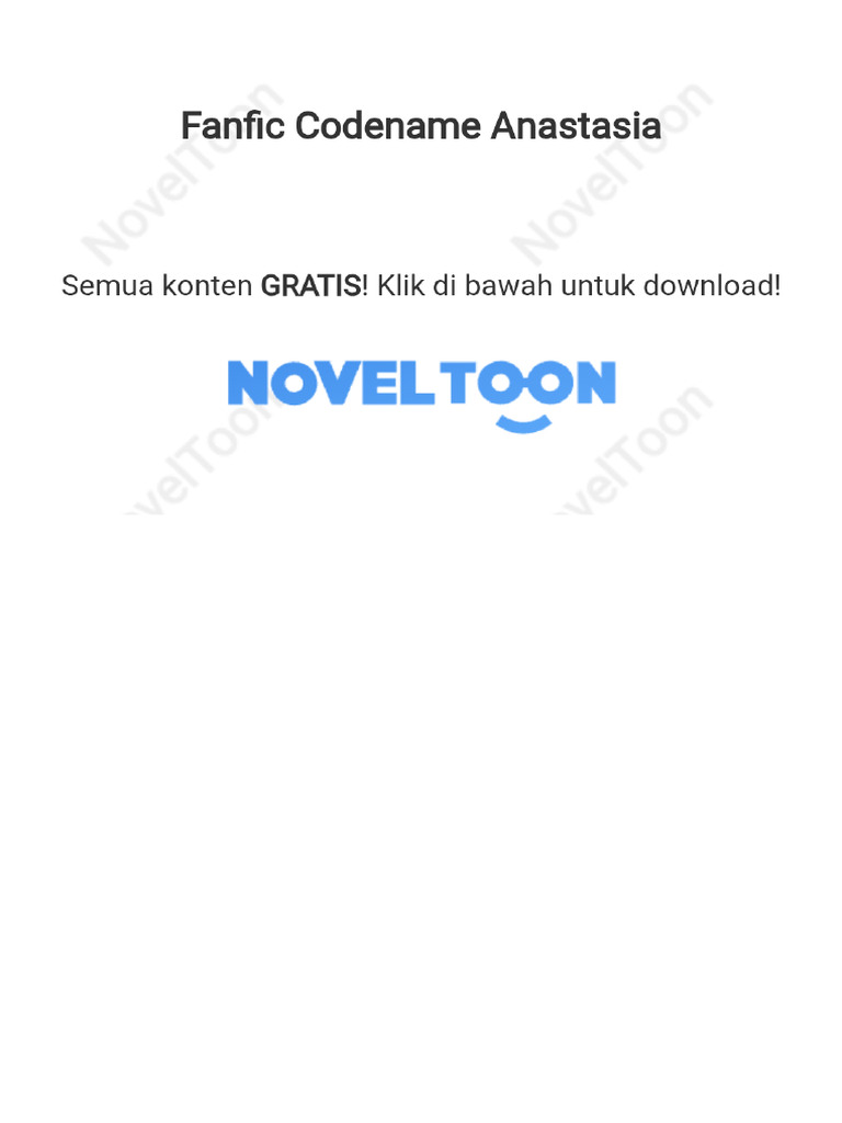 Fanfic Codename Anastasia | PDF
