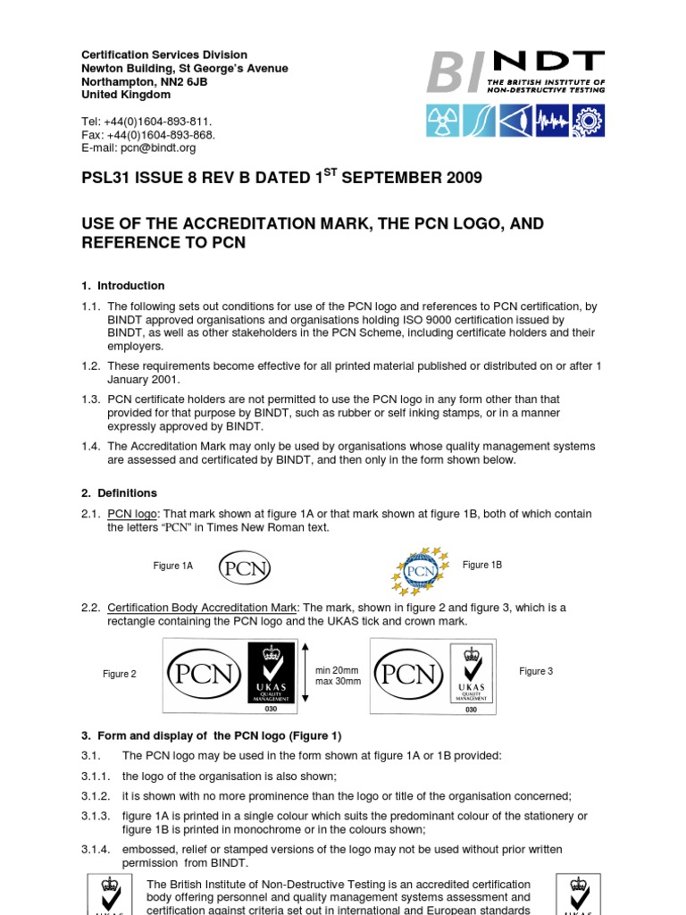 PCN Logo | PDF | Iso 9000 | Business