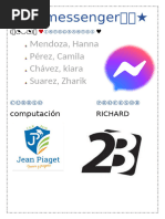 Historia y evolución de Messenger | PDF | Comunicación por medio de ...
