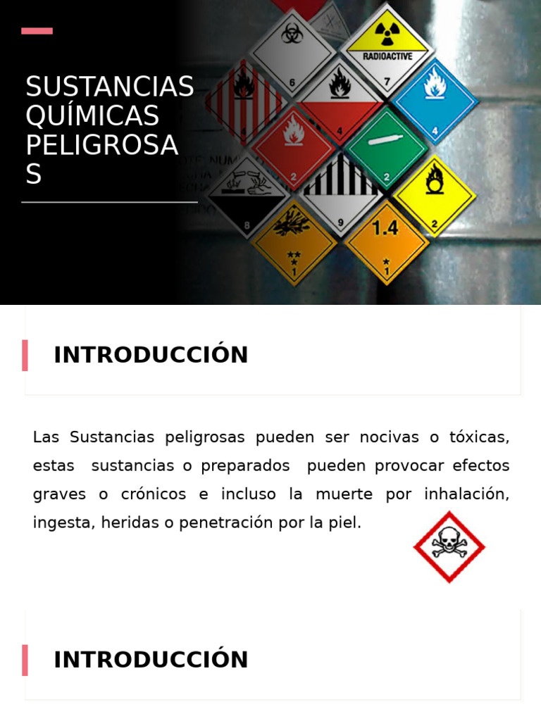Manejo de Sustancias Peligrosas | PDF | Toxicidad | Aerosol