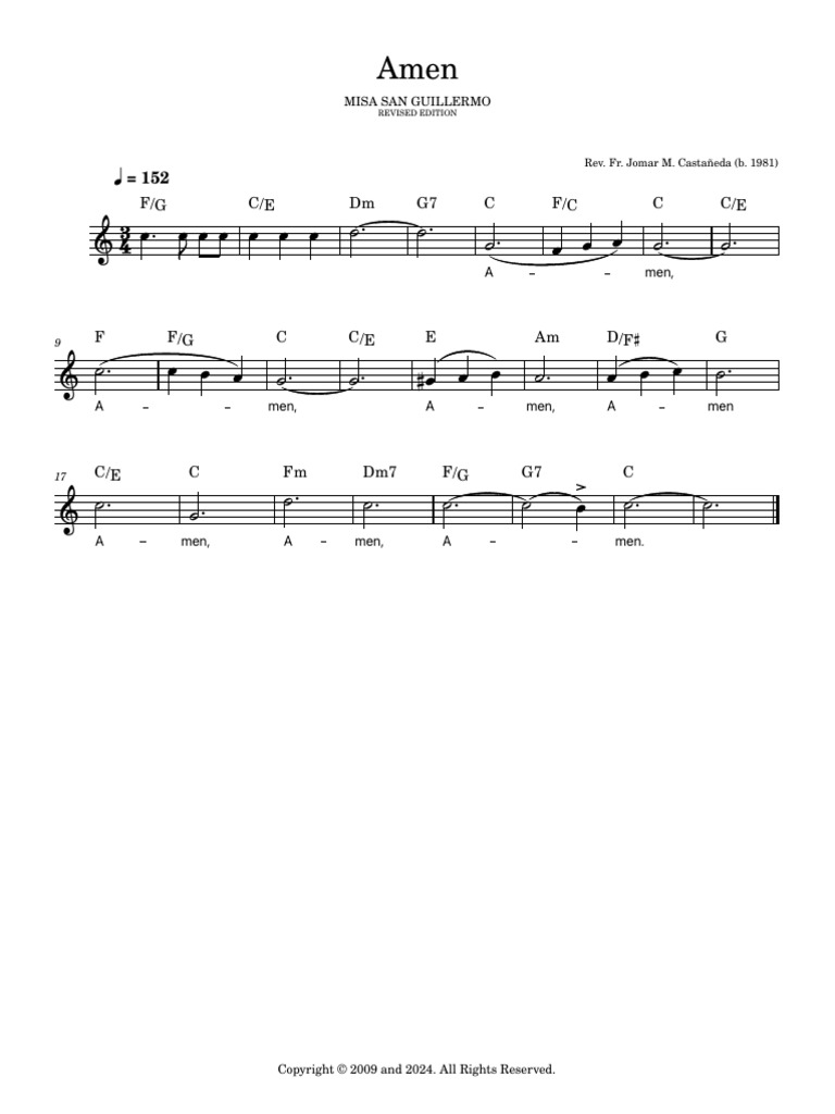 6 Amen | PDF