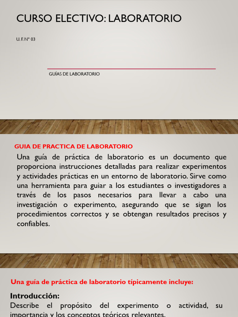 Guia de Laboratorio | PDF | Laboratorios | Experimentar
