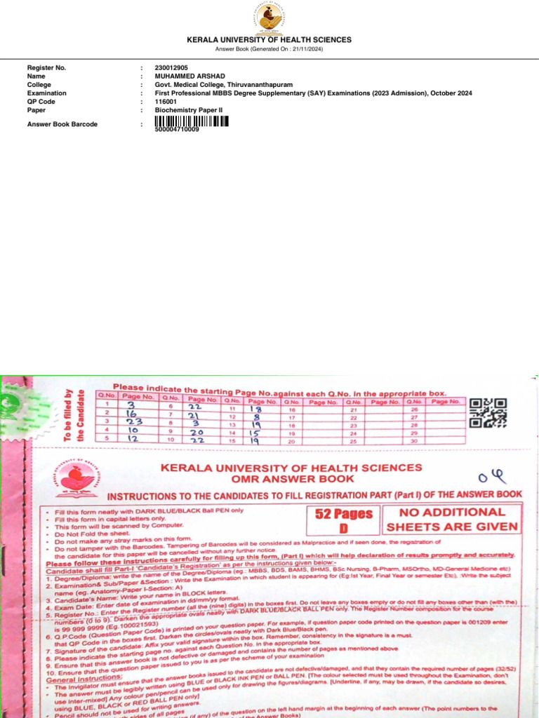 Mohammed Arshad - Ab - Biochemistry II 2 | PDF