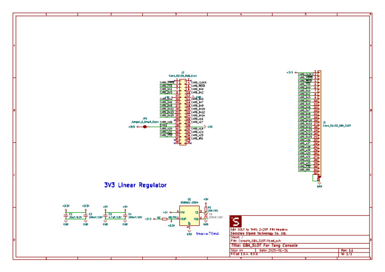 Console GBA SLOT Schematic | PDF