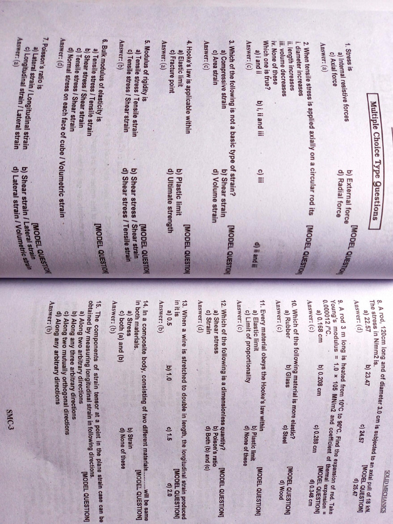 Solid Mechanics | PDF