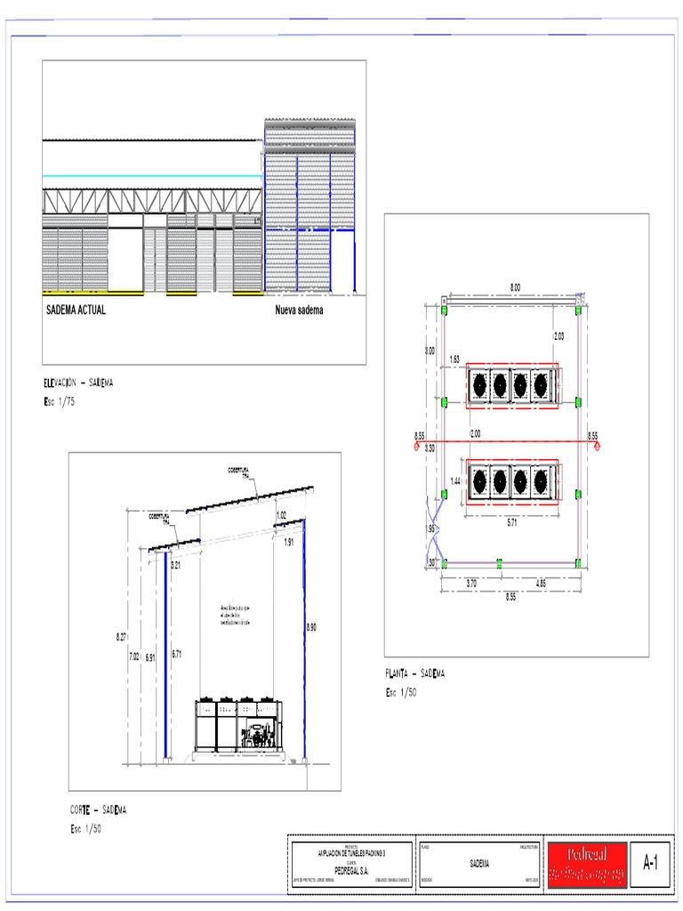 Estructura Metalica Sadema Pk3 | PDF