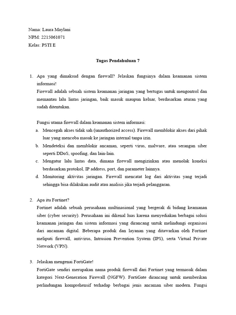 Laura Maylani TP7-PKSI | PDF