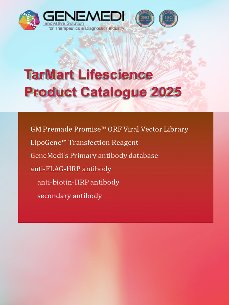 GM Lifescience Products Brochure 2025korean | PDF | Polyclonal Antibodies | Immunoglobulin G