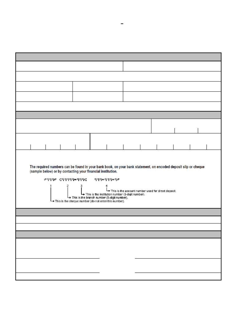 Direct Deposit Authorization for Cadets | PDF
