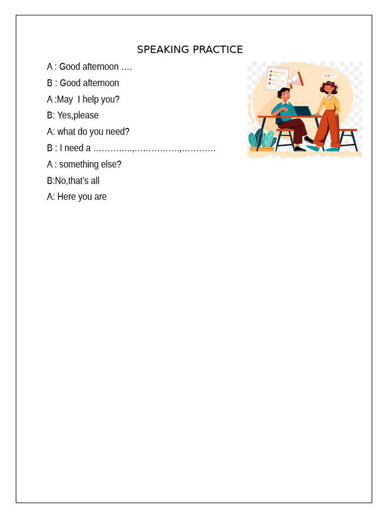 Speaking Elementary Grade | PDF