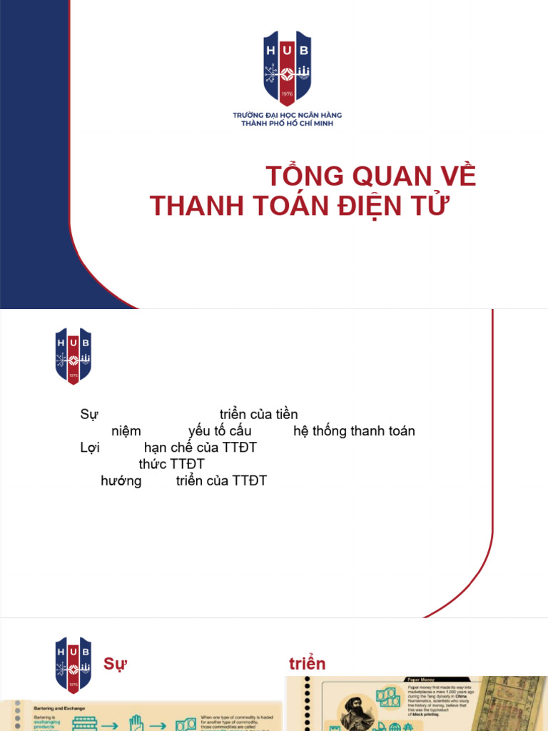 Chapter 1 - Tong Quan Ve Thanh Toan Dien Tu - New | PDF
