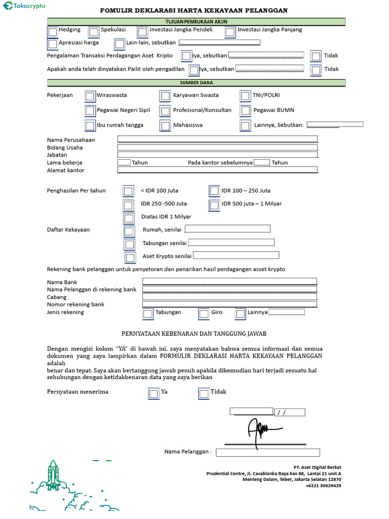 Source of Wealth Declaration ID | PDF