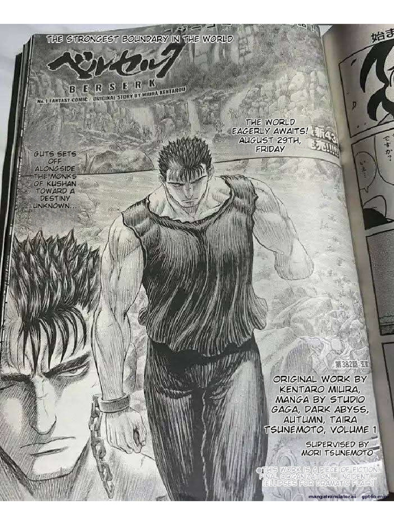 Berserk Chapter 382 | PDF