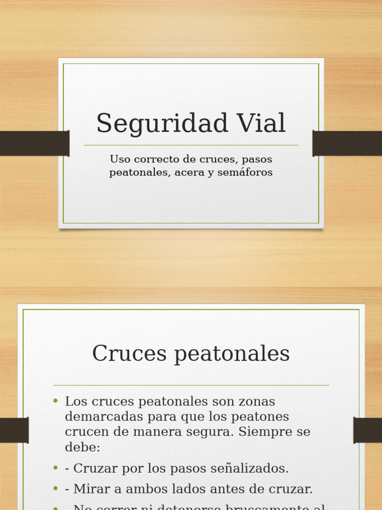 Seguridad en Los Semáforos | PDF
